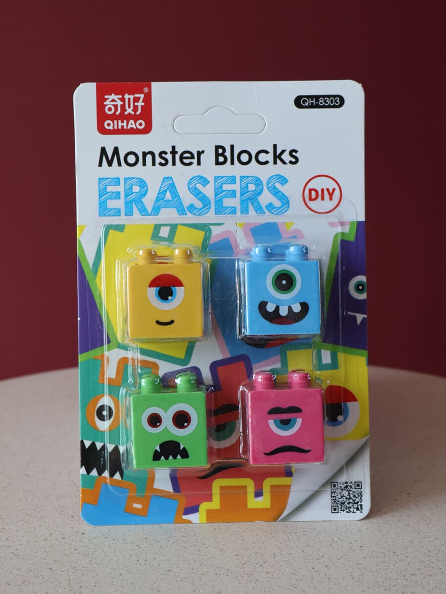 MONSTER BLOCK ERASERS 2 - Karma